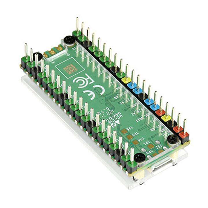 Pico Case Kit Acrylic Pico Enclosure for Raspberry Pi with Key Cap Pico Shell Transparent for ...