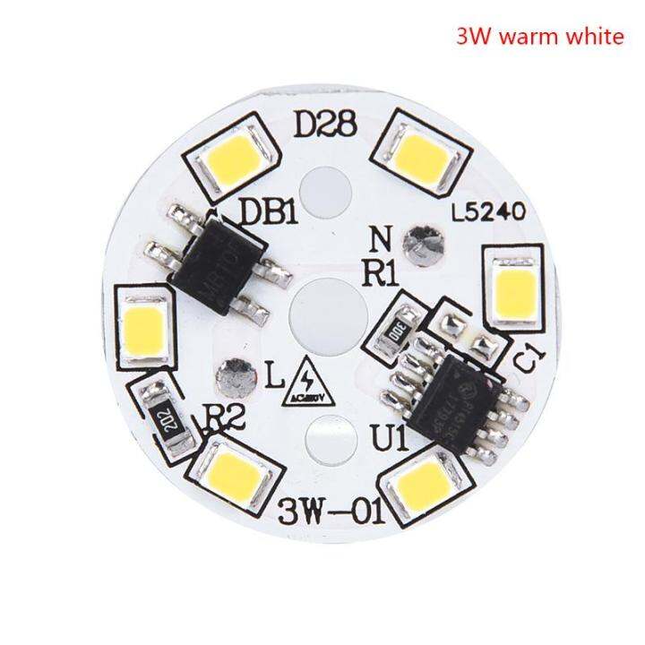 HONG Hot Sale LED Bulb Patch Lamp SMD Plate Circular Module Light ...
