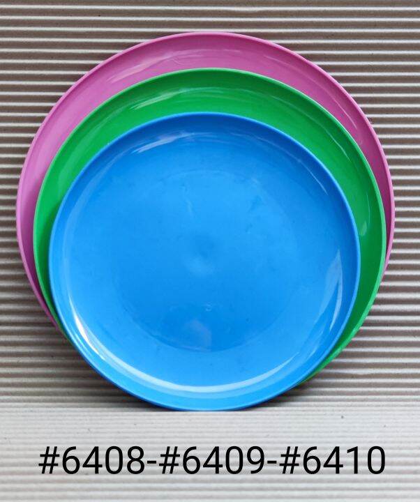 Plastic PLATE 5"- 7"- 8" - 9" - 10" Plato/Platito/ reusable washable ...