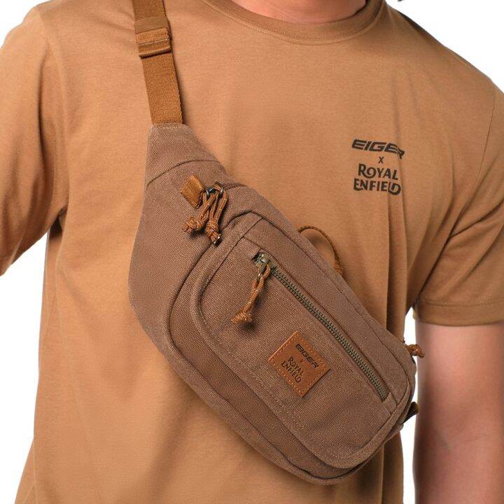 EIGER TAS PINGGANG EXRE x ROYAL ENFIELD LEICESTER WAIST BAG | Lazada ...