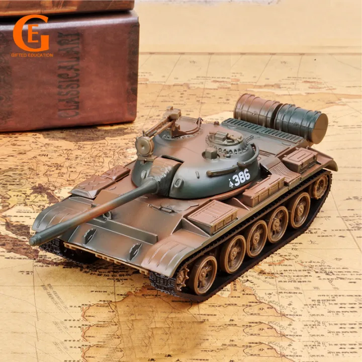 HOT★1/43 Alloy Soviet T55 Main Battle Tank Model T-55 MBT Diecast Tank ...