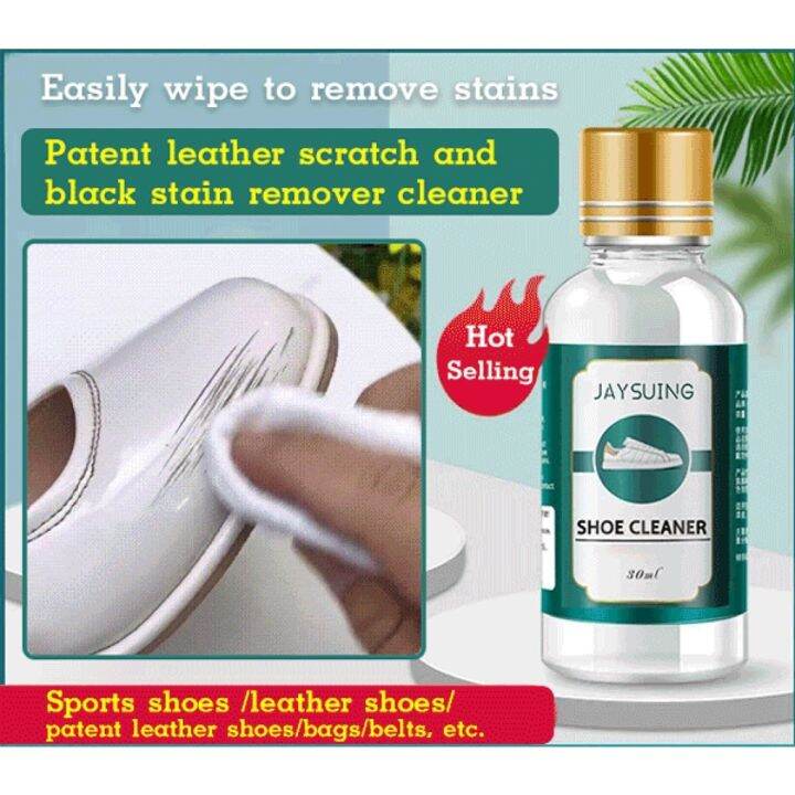 Patent leather scratch and black stain remover cleaner | Lazada.co.th