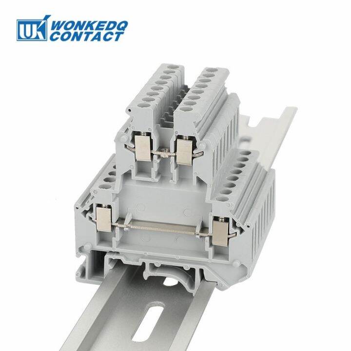 UKK/UKKB 3 10Pcs Double Level Screw Connector 2.5 Mm² Wire Plug ...