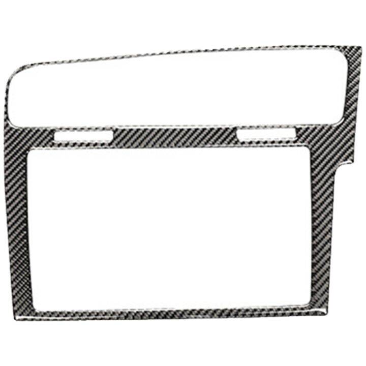 8 Inch Carbon Fiber Radio Panel Decorative Frame Radio Panel Frame for ...