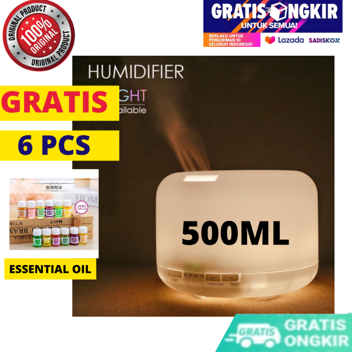 Alat Pengharum Ruangan Alat Pelembab Ruangan 500ML KAPASITAS BESAR ...