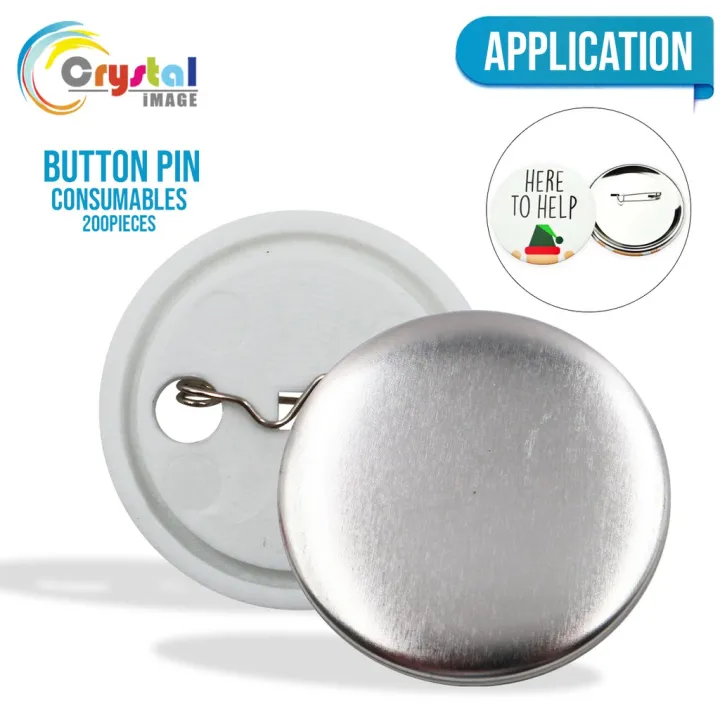 Button Pin Consumables 44mm Set of 200 | Lazada PH