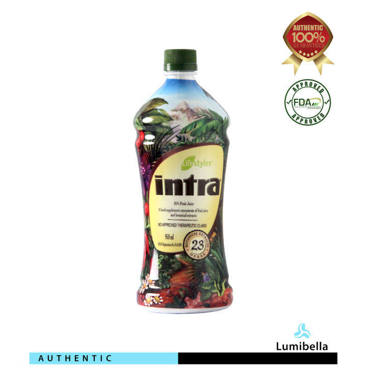 Authentic INTRA Herbal JUICE 950ml | Lazada PH