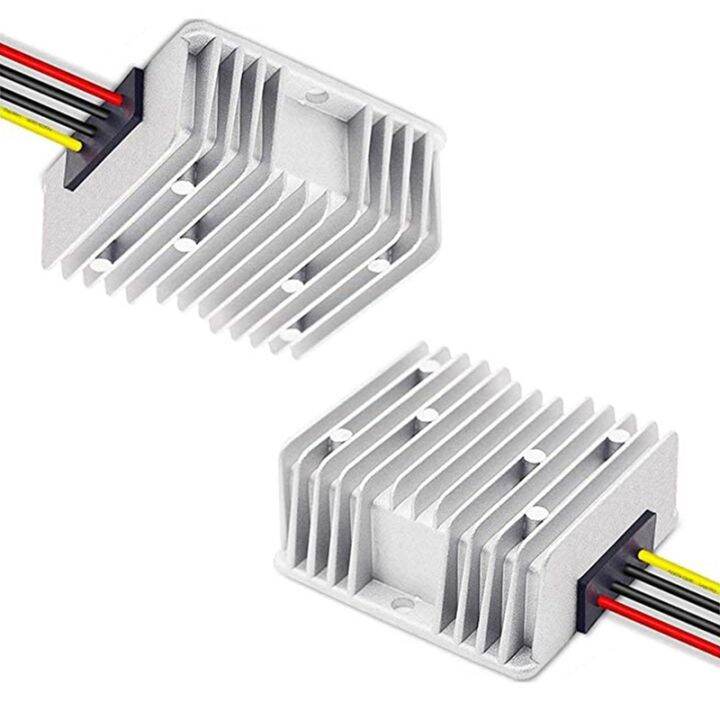 2X 48V Step Down to DC 12V 20A 240W DC/DC Converter Regulator Reducer ...