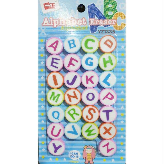 26's Alphabet Eraser | Lazada