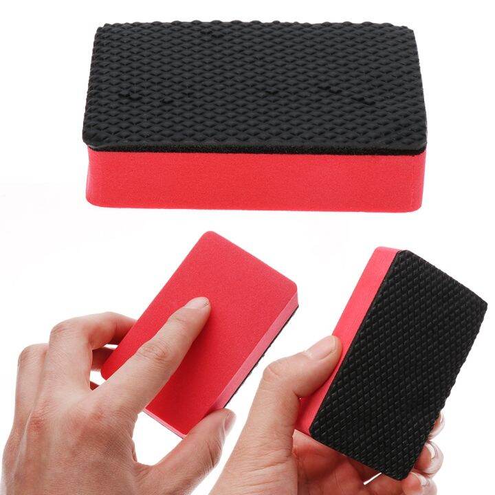 【CW】 Car Sponge Wax Clay Rub Block Eraser Stubborn Decontamination ...