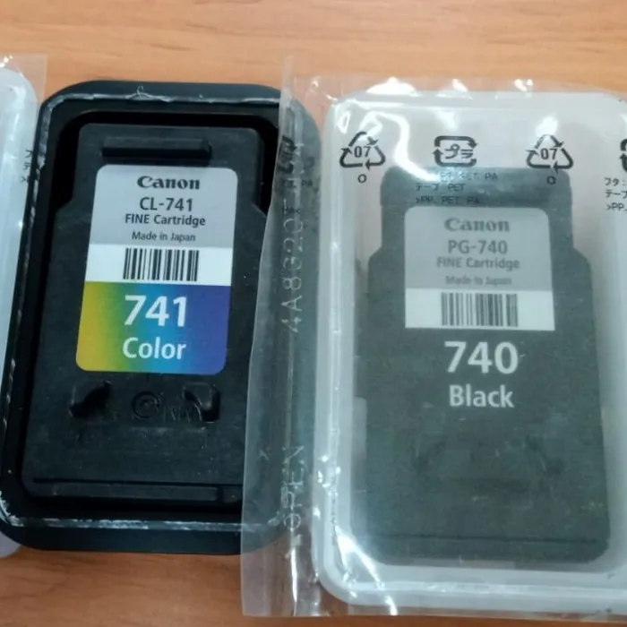 catridge canon seri 740 & 741 sekali pakai tanpa bekas lubang | Lazada ...