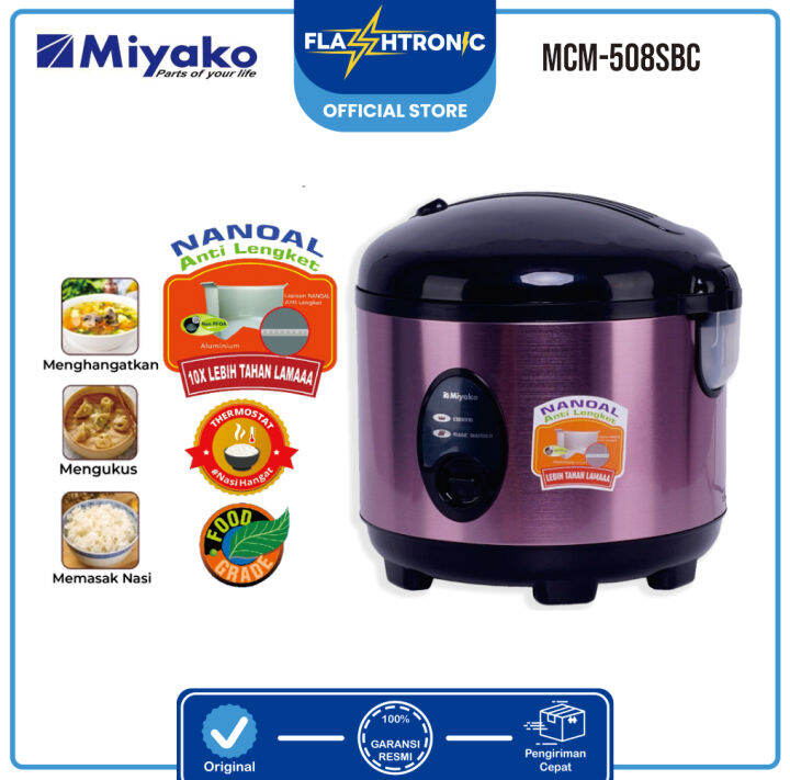Miyako MCM 508 SBC / 507 / 509 / 528 / 3in1 Mejikom / Rice Cooker ...