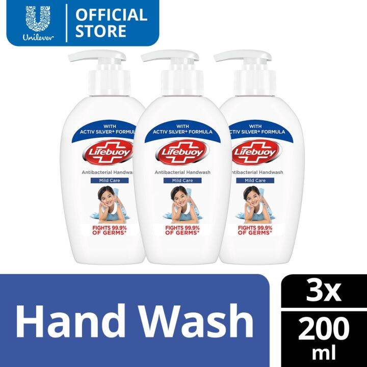 Hand Soap Bottle Lifebouy Hand Wash [Triple Pack] Lifebuoy ...