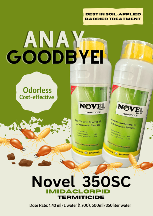 Novel 350 SC 2023 Termicide - Anay Subterranean Termites for house ...