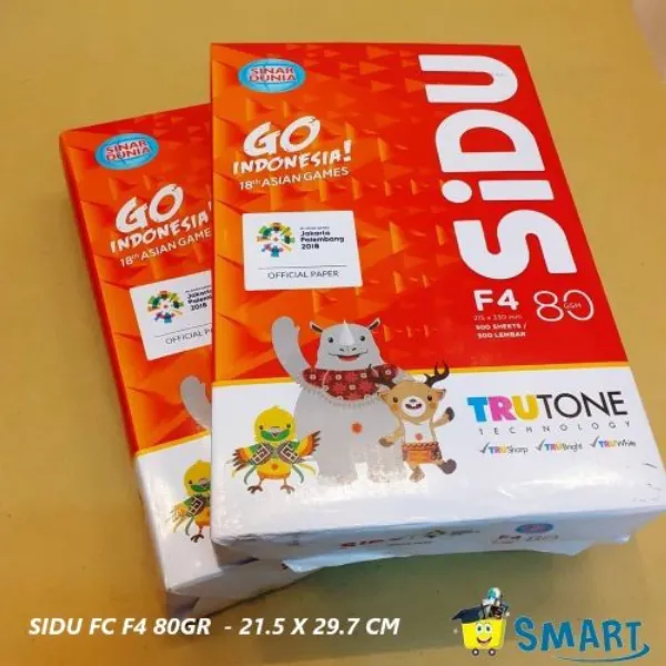KERTAS HVS SIDU F4 80 GRAM | Lazada Indonesia