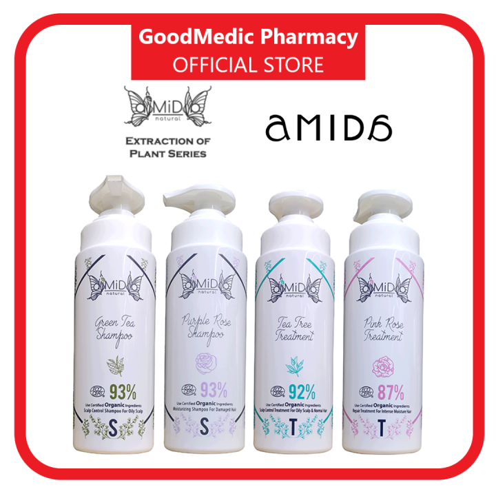 AMIDA (Mid) Natural Shampoo 500ml | Lazada