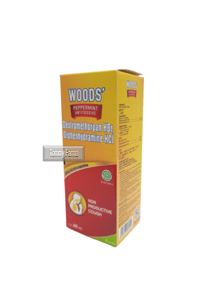 WOODS PEPPERMINT ANTITUSSIF 60 ML OBAT BATUK KERING | Lazada Indonesia