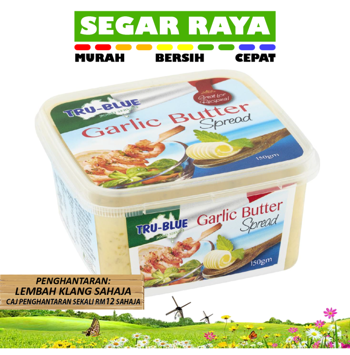 MENTEGA Tru Blue Garlic Butter (150g) SEGAR RAYA | Lazada