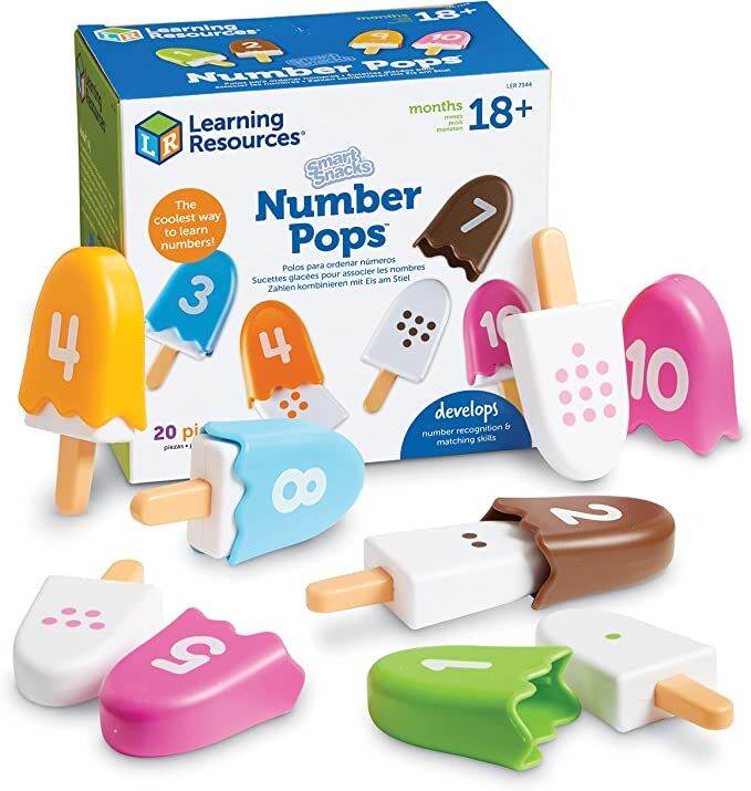 Number Pops 1-10 ,Learning Resources :ชุดการเรียนรู้ตัวเลขกับไอศกรีมป็ ...