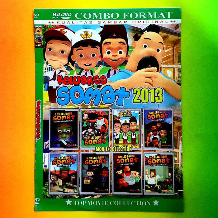 KASET DVD FILM KARTUN ANAK KELUARGA SOMAT CARTOON MOVIE COLLECTION | Lazada Indonesia