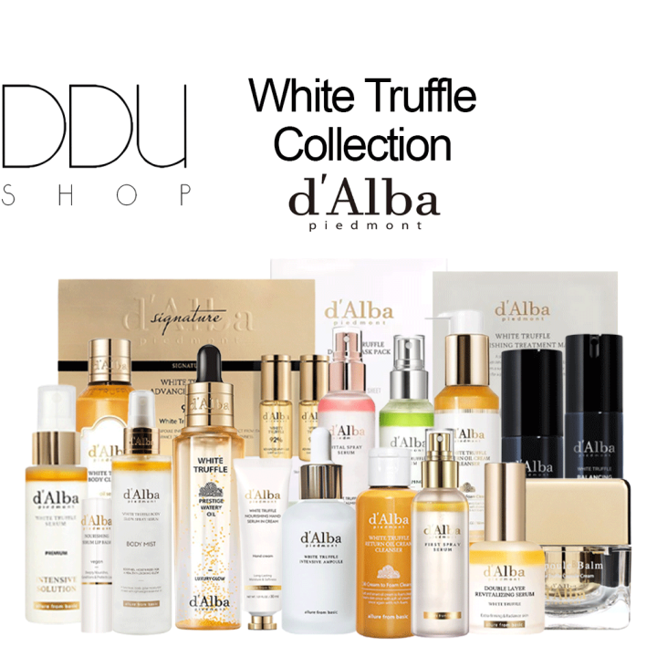 d'Alba White Truffle Collection Cream, Serum, Cleanser, Mask, Lotion ...