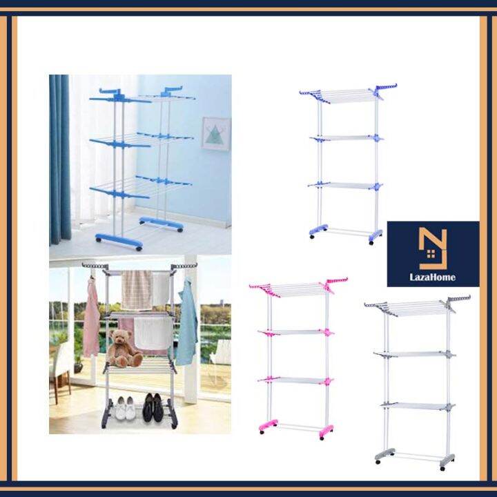 🏠3 Tier Drying Clothes Rack_3层晾衣架_Rak Pakaian Pengeringan 3 Tingkat🏠 ...