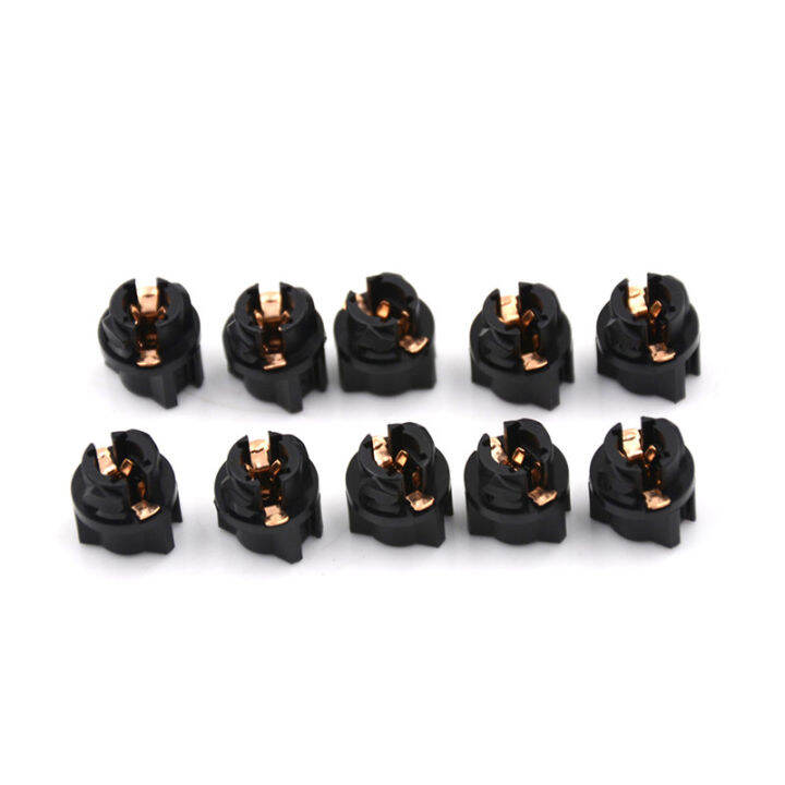 Potey 10Pcs T5 Socket Twist Lock Instrument Panel Cluster Plug Dash ...