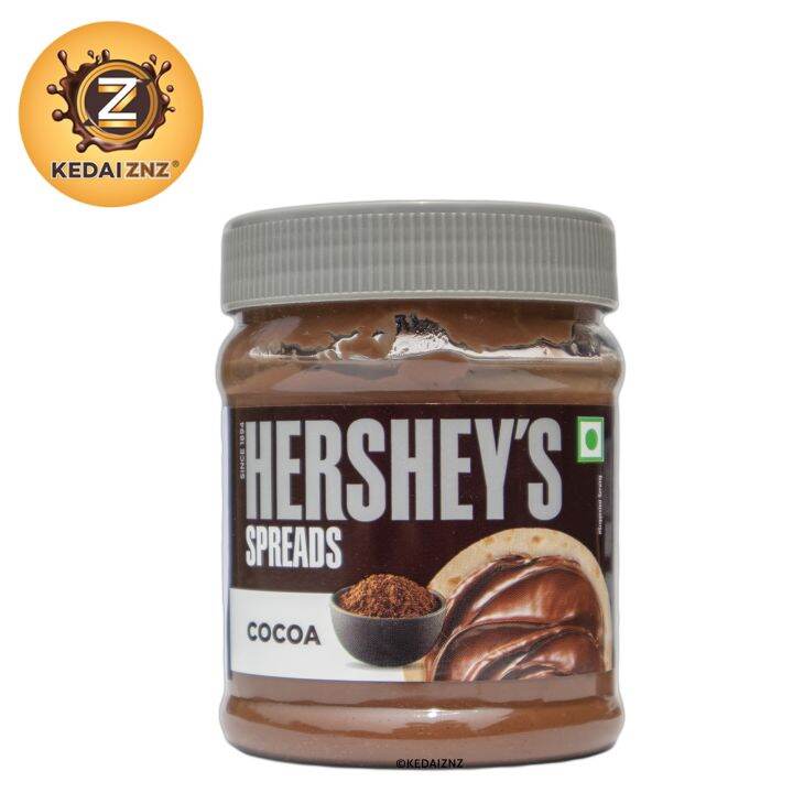 Chocolate HERSHEYS Chocolate SPREADS COCOA Bottle 350g Coklat Jem Roti ...