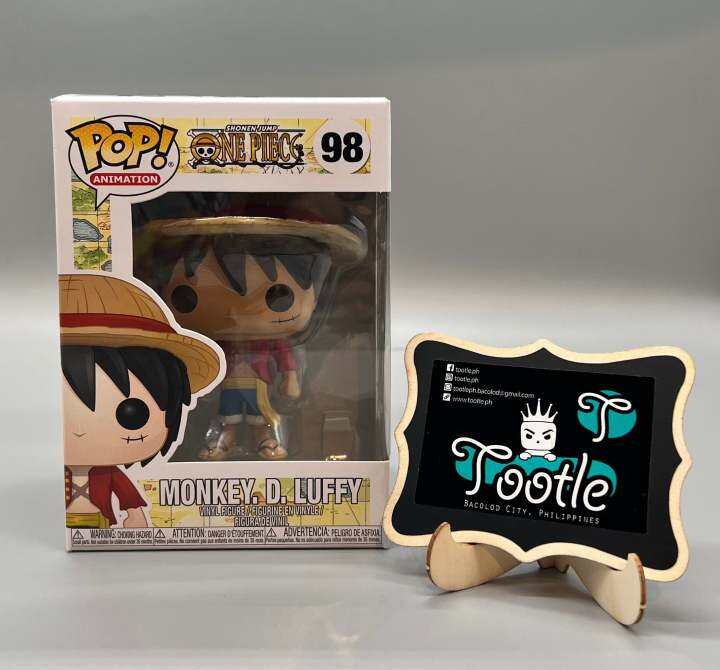 MONKEY D LUFFY 98 One piece Funko Pop Animation Tootle ph | Lazada PH