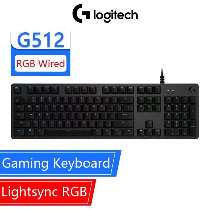 taiyoukemao Original Logitech G512 CARBON LIGHTSYNC RGB Wired ...