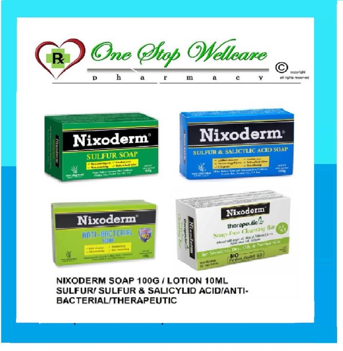 NIXODERM (SULFUR SOAP / SULFUR SALICYLIC ACID SOAP / THERAPEUTIC ...
