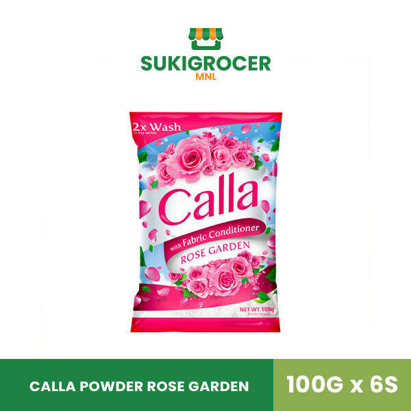 Calla Powder Rose Garden 100G x 6s | Lazada PH
