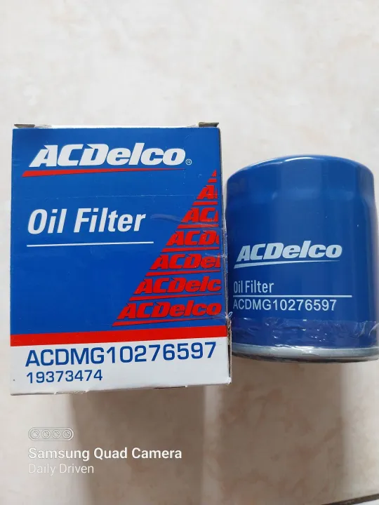 Oil Filter MG MG3 ZS 1.5 AC DELCO Original 2015 to 2022 model | Lazada PH