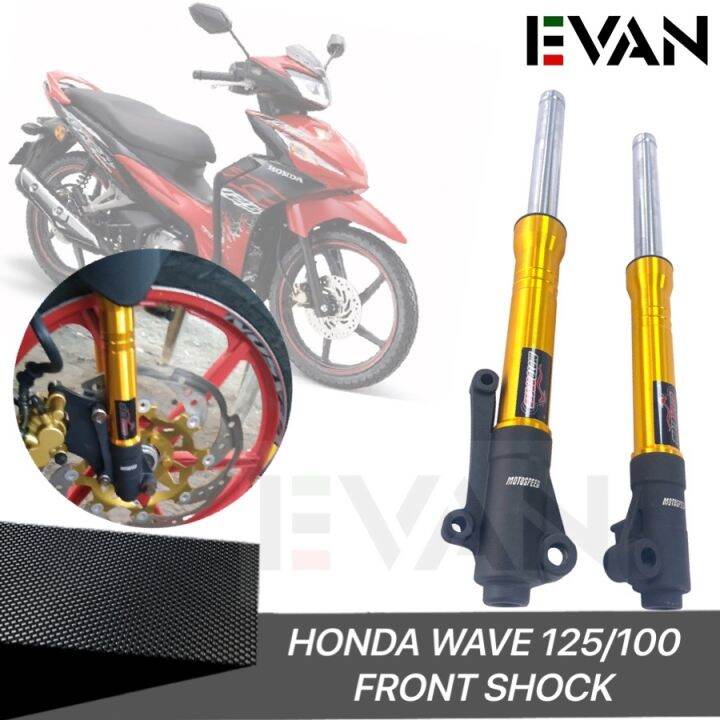 Honda Wave 125/ Wave 100 Front Shock Absorber Motorcycle Rusi MP 110 ...