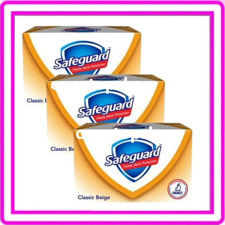 Safeguard Classic Beige Bar Soap 130g x3 | Lazada PH