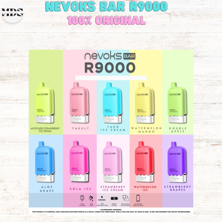 NEVOKS BAR R9000 DISP0 100% LEGIT | Lazada PH