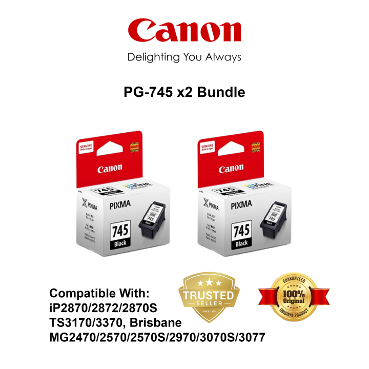 CANON PG-745 / CL-746 / PG-745S / CL-746S / PG-745XL / CL-746XL Black ...