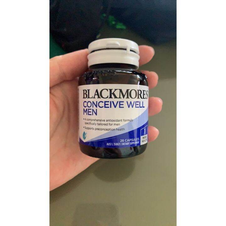 Blackmores Conceive Well Men วิตามินบำรุงเพื่อสุขภาพทางเพศสำหรับคุณ ...