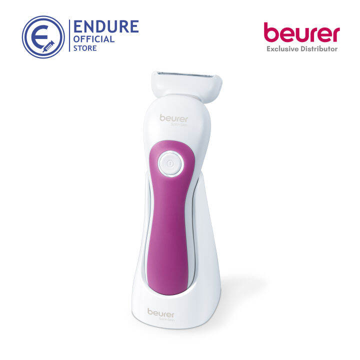 Beurer HL 36 Shaver - Lady shaver with exfoliating, glide & 2 trimming ...