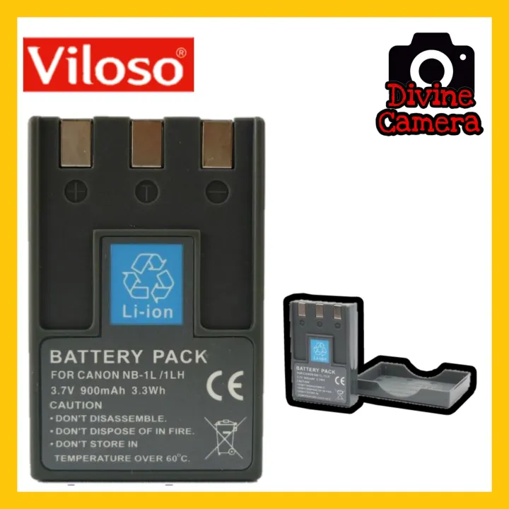 Viloso NB-1LH Lithium-Ion Battery Pack (3.7V, 950mAh) | Lazada