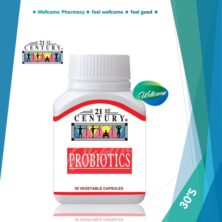 21st Century Probiotics Capsules - 30's | Lazada