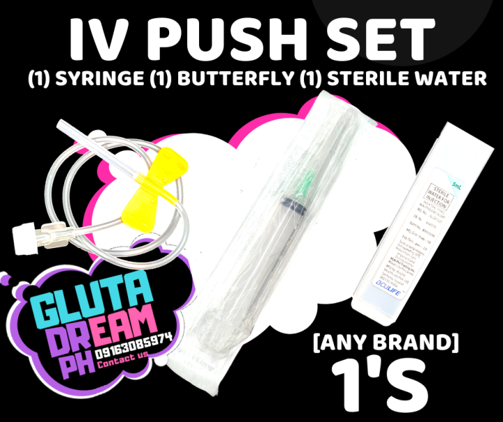 GLUTA DREAM IV PUSH SET ︎ [1'S] | Lazada PH