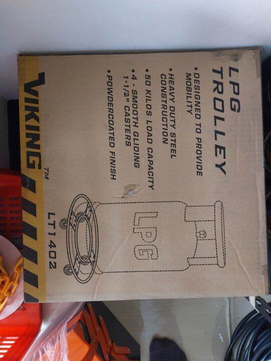 LPG Trolley 50kg Heavy Duty 14-1/2 inch diameter ( Lagayan Ng Mga Gasul ...