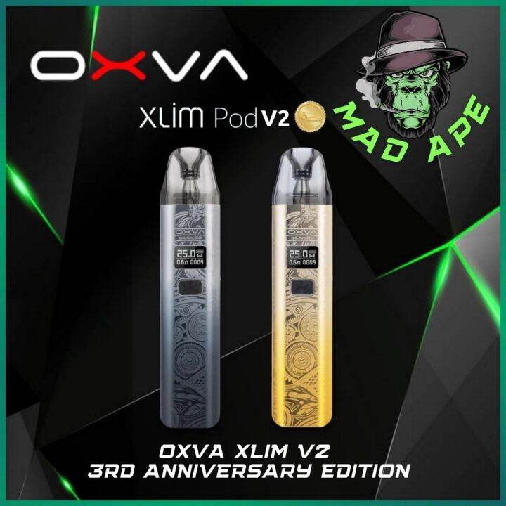 LKgutangnuo51 Oxva Xlim V2 Anniversarry Limited Edition 900mAh W/ 3 ...