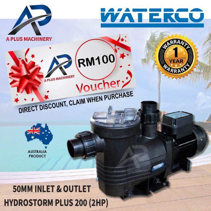 Waterco swimming Pool Pump HydroStorm PLUS 200 (2hp) | Lazada