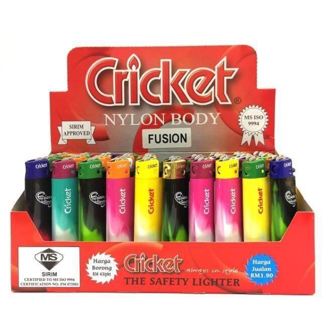 CRICKET DISPOSABLE LIGHTER (ORIGINAL)_50PCS | Lazada