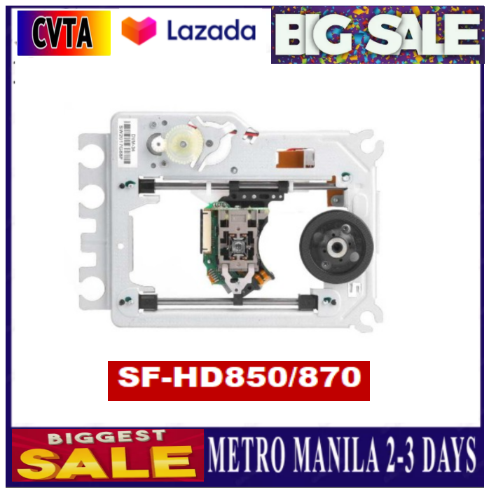 DVD Lens (SF-HD850/870) for Platinum Players / Hyundai Players / Megapro Players (w/ Lock ...