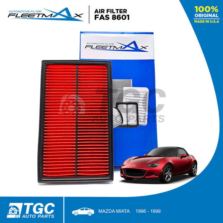 Fleetmax Air Filter / Air Cleaner MAZDA MIATA 1996 - 1999 FAS 8601 1PC ...
