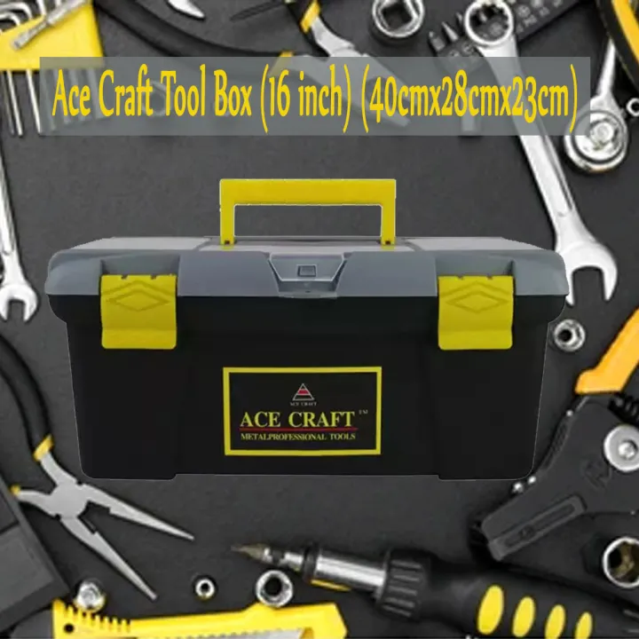 Ace Craft Tool Box metal professional Tools (16 inches ...
