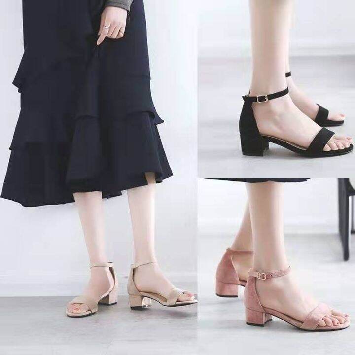 【F・K】Mataas na takong ng kababaihan Tren sa paglilibang GZ-76 | Lazada PH